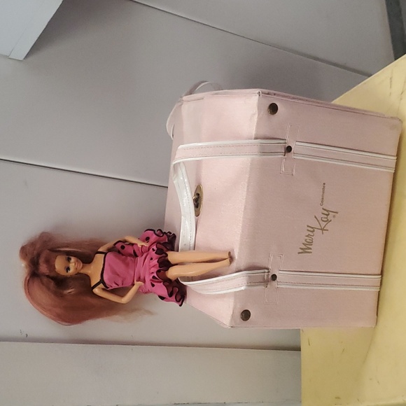 Mary Kay | Bags | Hi Barbie Pink Mary Kay Cosmetic Bag Carry On Tote ...